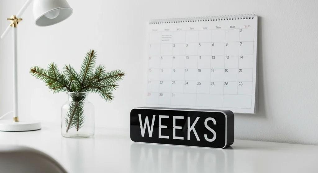 31 Weeks Until Christmas 2026 - Live Countdown